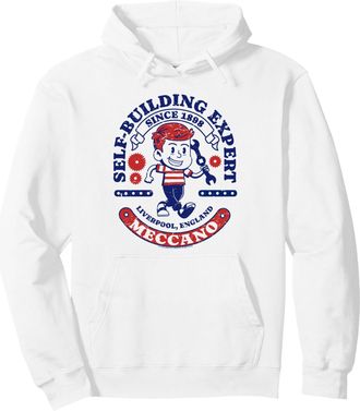 Meccano Modellautos Selbstbau Expert Retro Pullover Hoodie