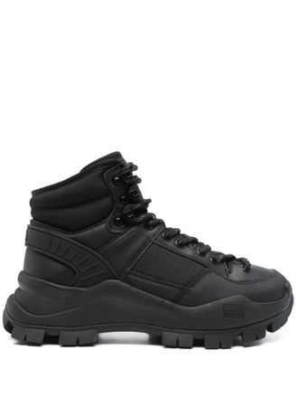 Tommy Jeans Stiefeletten mit dicker Sohle - Schwarz
