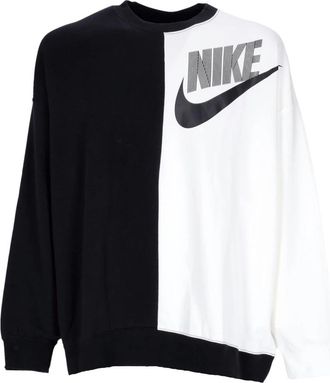 Nike Sportlicher Crewneck-Sweatshirt - - Sport - Damen - Schwarzk - S