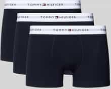 Tommy Hilfiger Trunks aus Baumwoll-Mix im 3er-Pack