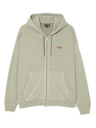 Izzue hoodie &agrave; logo brod&eacute; - Vert