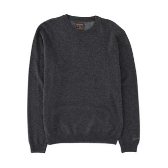 Woolrich Lambswool Crewneck Gg12 - - Knitwear - Herren - Grau - XL