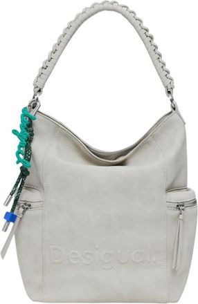 Desigual Femme, Sacs, Beige, Taille: ONE Size Revival Richmond Poncho