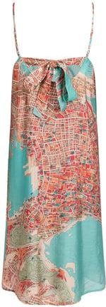 Object Robe imprim&eacute;e Objeta fluide