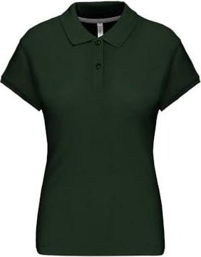 Kariban Polo Manches Courtes Femme - Forest Green, M, Femme