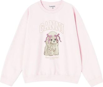 Ganni Damen, Sweatshirts & Hoodies, Rosa, MGr&ouml;&szlig;e