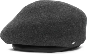Max Mara Baskenm&uuml;tze Weekend Max Mara Manto 2625576024 Dunkelgrau