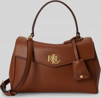 Lauren Ralph Lauren Henkeltasche aus echtem Leder mit abnehmbaren Schulterriemen