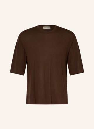 Officine G&eacute;n&eacute;rale T-Shirt Mit Leinen braun