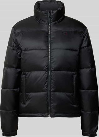 Tommy Jeans Regular Fit Steppjacke mit verdeckter Kapuze