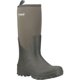 Cotswold Nailsworth Gummi Gr&uuml;n Wellington-Stiefel