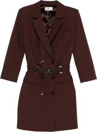 Elisabetta Franchi Robe Courte - Marron