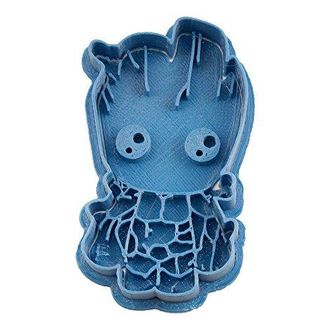 Cuticuter Groot Chibi Guardians de la Galaxy Ausstecher, Blau, 8 x 7 x 1,5 cm
