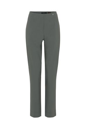 Robell Style Marie - Stoffhose Damen high Waist - Damenhose Power Stretch - Bengaline Stoff Hose mit Schlitz am Saum - Bitte eine Größe Kleiner bestellen - S