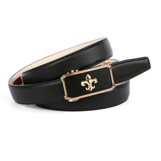 Anthoni Crown Damen C4BL.A10 Gürtel, Schwarz (Schwarz 010), 6631 (Herstellergröße: 85)