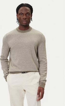 HUGO BOSS Pullover H-Hestro 50549986 Braun Regular Fit