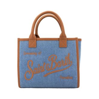 MC2 Saint Barth Femme, Sacs, Bleu, Taille: ONE Size Vanity Midi