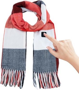 Generic Pour Femme - USB Avec | Hommes Femmes, Cou Ressentez La Chaleur &Agrave; Tout Moment Et En Tout Lieu Avec Notre Parfait Po, Red, Se r&eacute;f&eacute;rer &agrave; la description