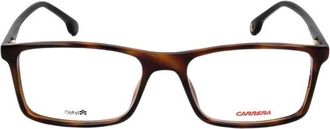 Carrera Homme, Accessoires, Brun, Taille: ONE Size Lunettes de Vue Rectangulaires