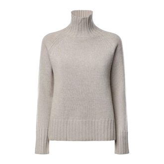 Max Mara Col roul&eacute;s - Femme - Pulls - Beige - Taille: 36 FR