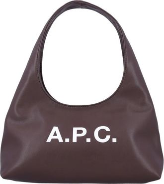 A.P.C. Hobo Bags - Baby Ninon Shoulder Bag - Gr. unisize - in Braun - f&uuml;r Damen