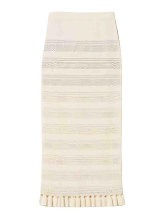 Twinset Jupe Midi - Blanc