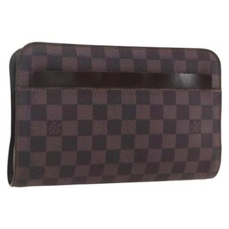 Louis Vuitton Pre-owned Canvas Clutch - - Pre-owned - Damen - Braun - ONE SIZE
