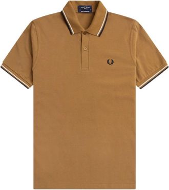 Fred Perry Herren, Oberteile, Braun, XSGr&ouml;&szlig;e