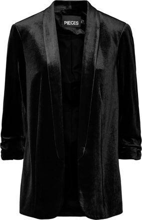 Pieces Pcbosella Velour 3/4 Blazer