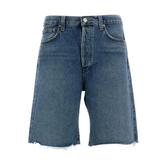 A Gold E Denim Shorts - - Shorts - Herren - Blau - W32