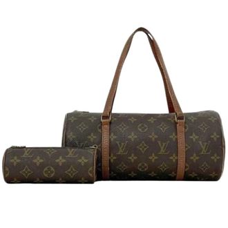 Louis Vuitton Sac &agrave; main Pre-owned- Pochette - Femme - Pre-owned - Brun - Taille: ONE Size