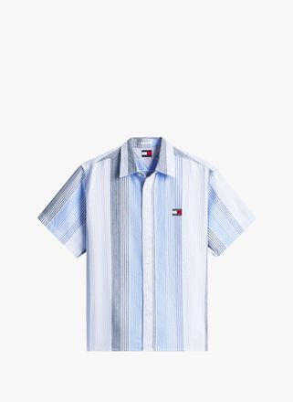 Tommy Hilfiger Chemise manches courtes &agrave; rayures en coton