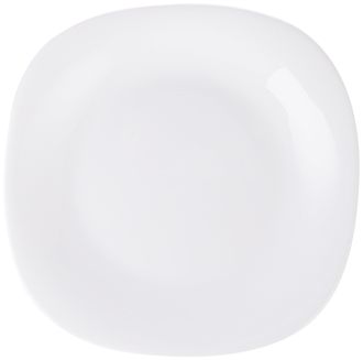 Bormioli Rocco Parma Dessertteller, 20 cm, Wit, Tempered Opal Glass, Parma, Frucht, Dishware Plate