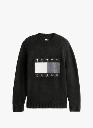 Tommy Hilfiger Pull col rond en maille avec logo