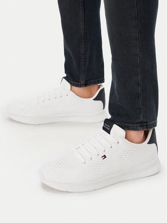 Tommy Hilfiger Sneakers Lightweight Runner FM0FM05909 Wei&szlig;