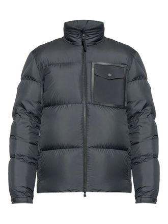 Moncler doudoune Chinon à matelassage carré - Noir