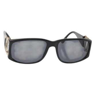 Chanel Pre-owned Kunststoff Sonnenbrille - - Pre-owned - Damen - Schwarzk - ONE SIZE