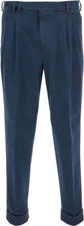 Pantaloni Torino Homme, Pantalons, Bleu, Taille: L Pantalon Slim-fit