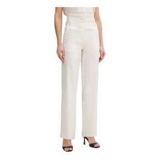 Simona Corsellini Weite Hosen - - Trousers - Damen - Wei&szlig; - L