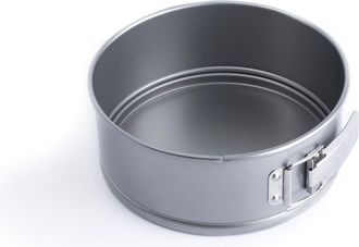KitchenAid Bakeware Aluminisierte Stahl PFAS-freie Antihaftbeschichtung 20 cm Springform, Backofenfest, Sp&uuml;lmaschinenfest, Grau