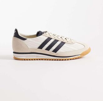 adidas Originals SL 72 OG - Baskets avec languette crochet&eacute;e - Cr&egrave;me/noir