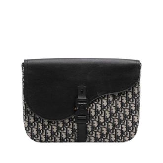 Dior Pre-owned Saddle A4 Pouch - - Pre-owned - Damen - Blau - ONE SIZE