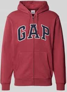 GAP Sweatjacke mit Logo und K&auml;nguru-Tasche