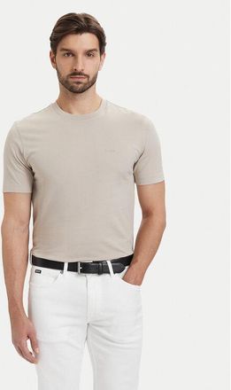 HUGO BOSS T-Shirt Thompson 01 50468347 Hellbeige Regular Fit