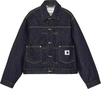 Carhartt Work in Progress Femme, Vestes, Bleu, Taille: 42 FR Belmar Jacket