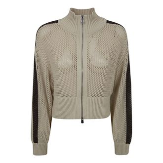 Pinko Pinko, Femme, Pulls, Beige, Taille: 38 FR Spazio SweaT-shirt