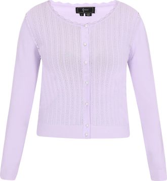 Faina Strickjacke Frauen Lavendel