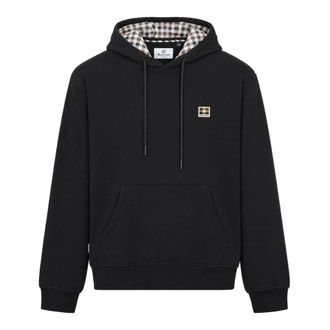 Aquascutum Sw016 Hoodie - - Sweatshirts & Hoodies - Herren - Schwarzk - S