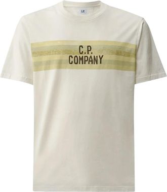 C.P. Company C.P.Company T-Shirts und Poloshirts - - Tops - Herren - Wei&szlig; - M