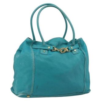 Celine Pre-owned Vintage Tote Bag - Femme - Pre-owned - Bleu - Taille: ONE Size